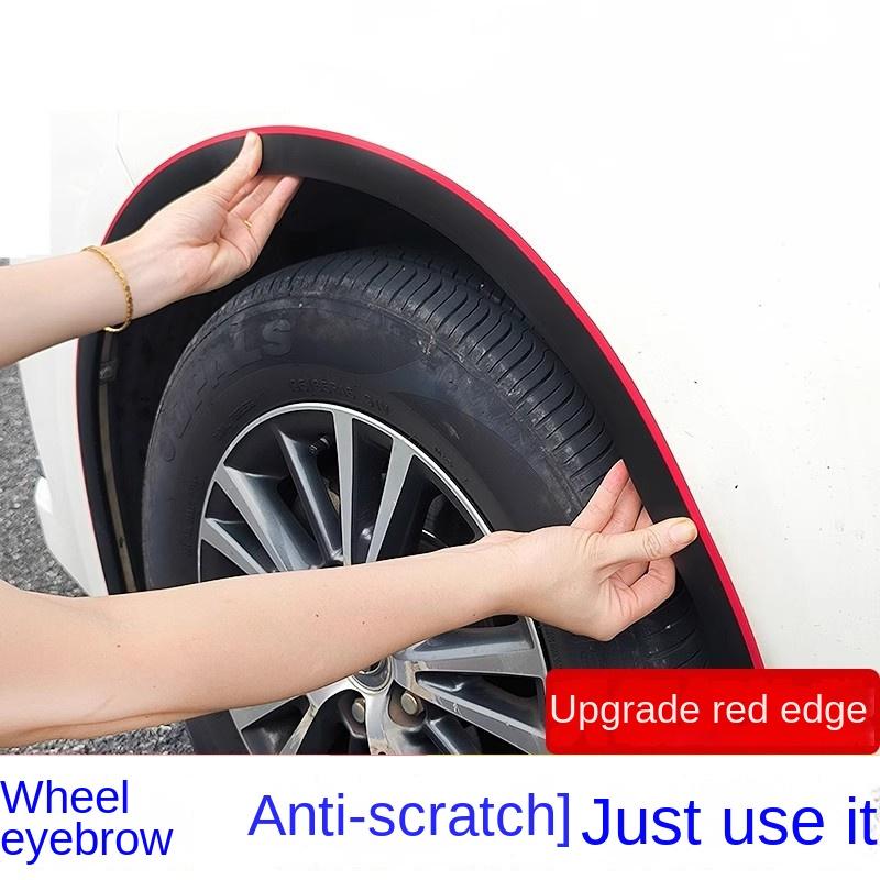 New Car Wheel Brow Bumper Strip Universal Rubber Wheel Brow Trim ...