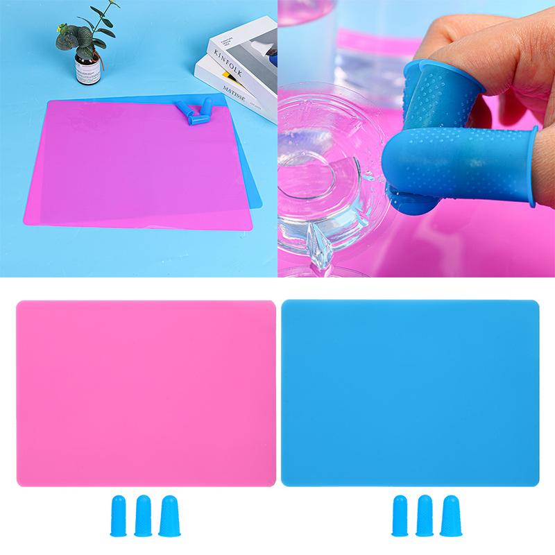 HENGy Silicone Non-slip Finger Cots Breathable Finger Sleeves Protector ...