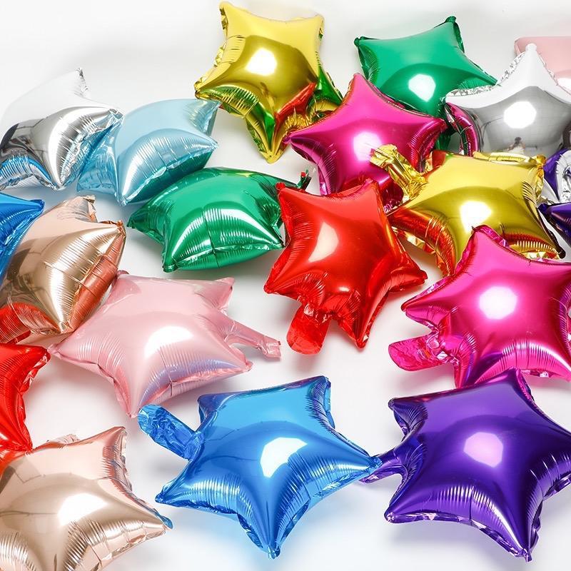 King party 10inch star mini foil balloon birthday wedding partyneeds - TikTok Shop Philippines