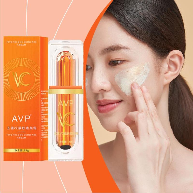 Krim Muka Vitamin C, Reka Bentuk Lima Lipat, Alamiah, Mekap, - TikTok ...