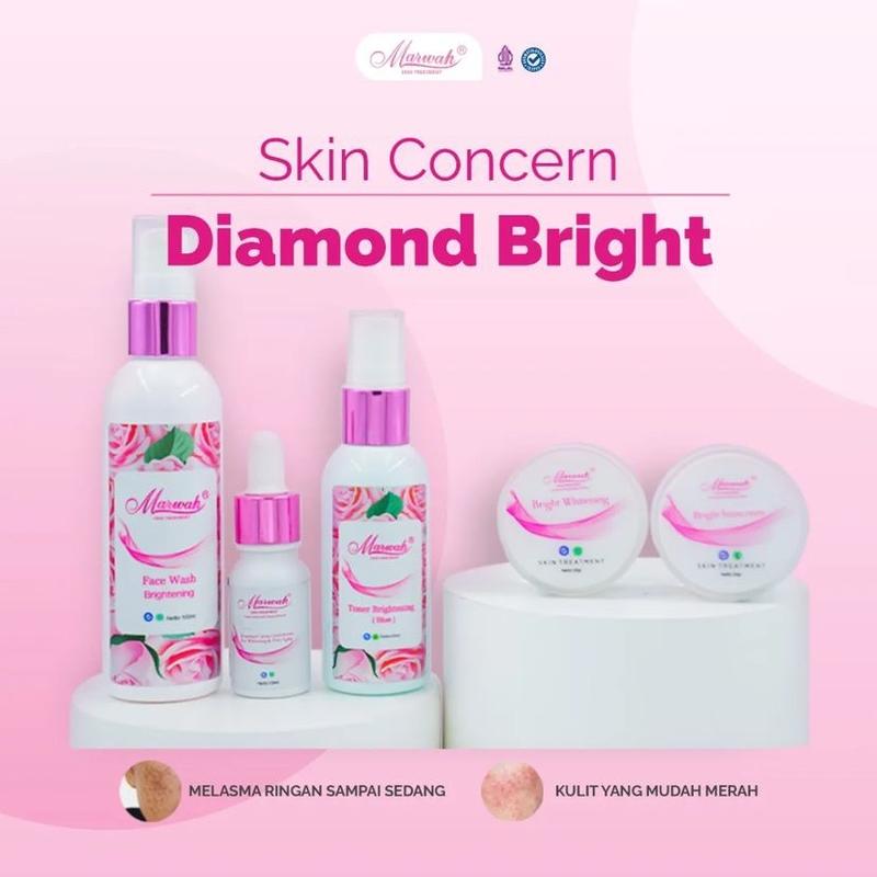 Marwah Diamond Bright / Untuk Kulit Normal Kusam - Shop | Tokopedia