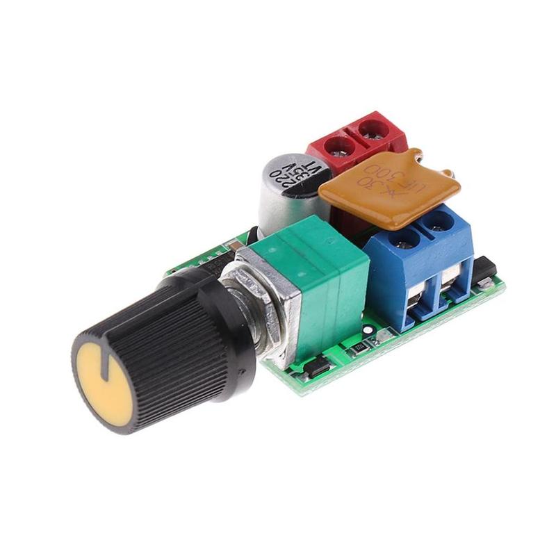 Mini DC Motor PWM Controller 3V 6V 12V 24V 35VDC 90W 5a DC - TikTok ...
