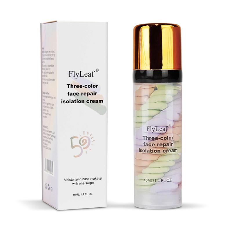 Three-Color Face Repair Isolation Cream - Smooth Rich Cream Gel ...