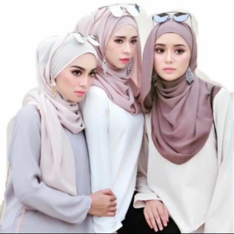 Shawl Heavy Chiffon II SHAWL KEKNIS PLAIN II Factory Price I - TikTok ...