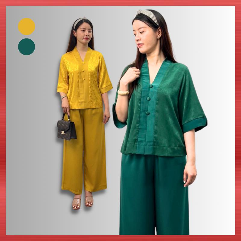 Pháp Phục Đi Lễ Chùa S991, Set Quần Áo Nữ Lụa Gấm Cao Cấp Đẹ - TikTok ...