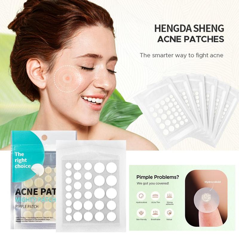 30PCS Acne Patch Hydrocolloid Pimple Cover Salicylic Acid Invisible ...