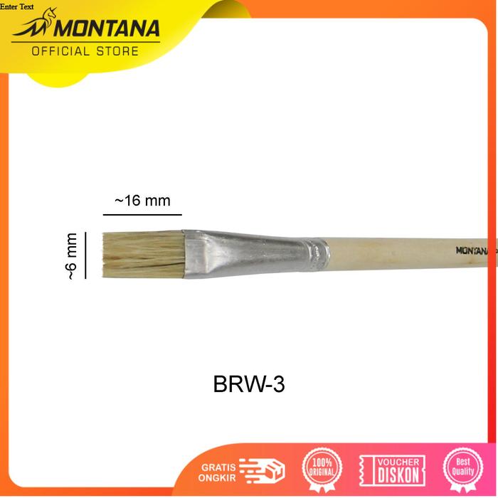 Promo MONTANA Brush Kuas Cat Air Lukis 31.8 cm Watercolor Brush Acrylic ...