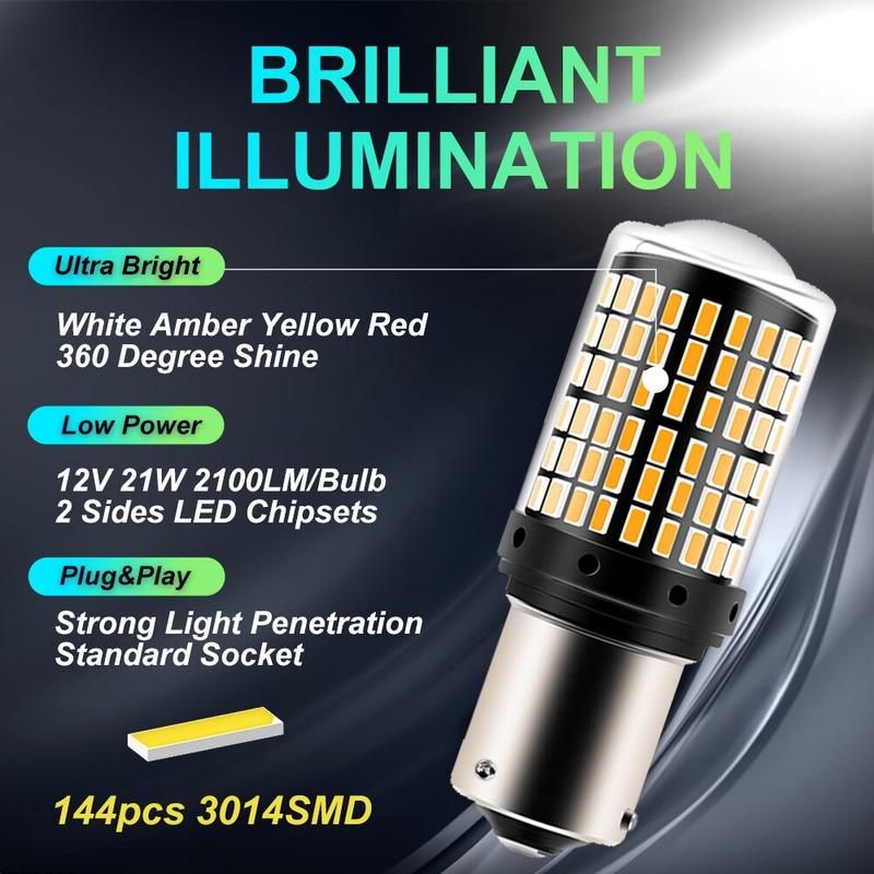 [Ready Stock] 1157 Models Highlight Anti-Strobe Light Bulb 144SMD ...