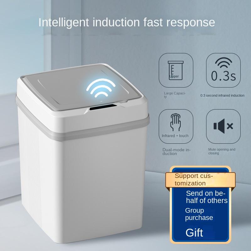 codNew Multi-functional Smart Trash Can Creative Home Induction ...