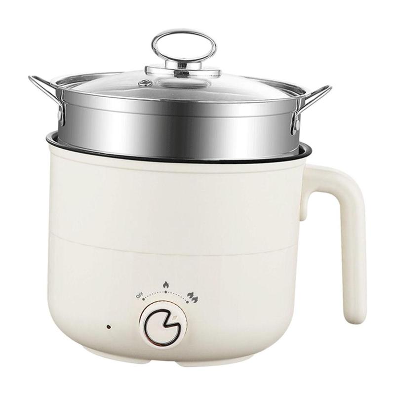 Electric Pots 1.8L Multipurpose Nonstick Mini Pot for Pasta Eggs ...