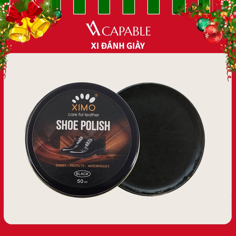 Xi Đánh Giày Sáp Shoe Polish CAPABLE Đen, Không Màu, Nâu Đủ Màu ...