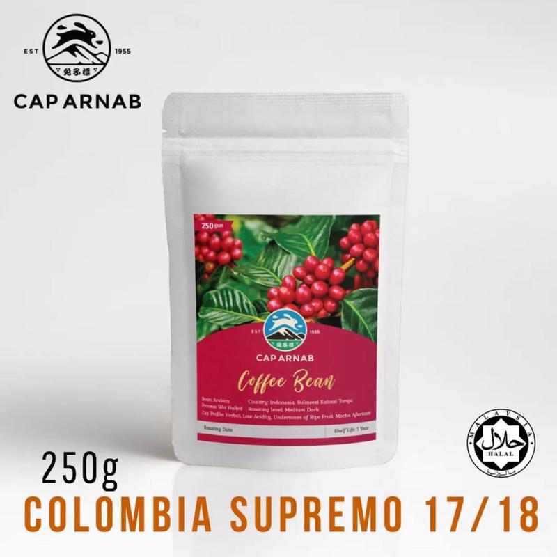 Cap Arnab Roasted Colombia Supremo 17/18 250g - BALANCED AND - TikTok ...