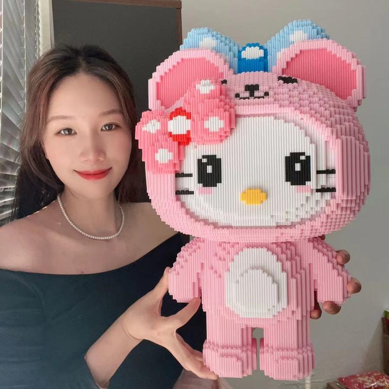 Blok Bangunan, Serasi dengan Lego, Tema Hello Kitty dan Melodi - TikTok ...