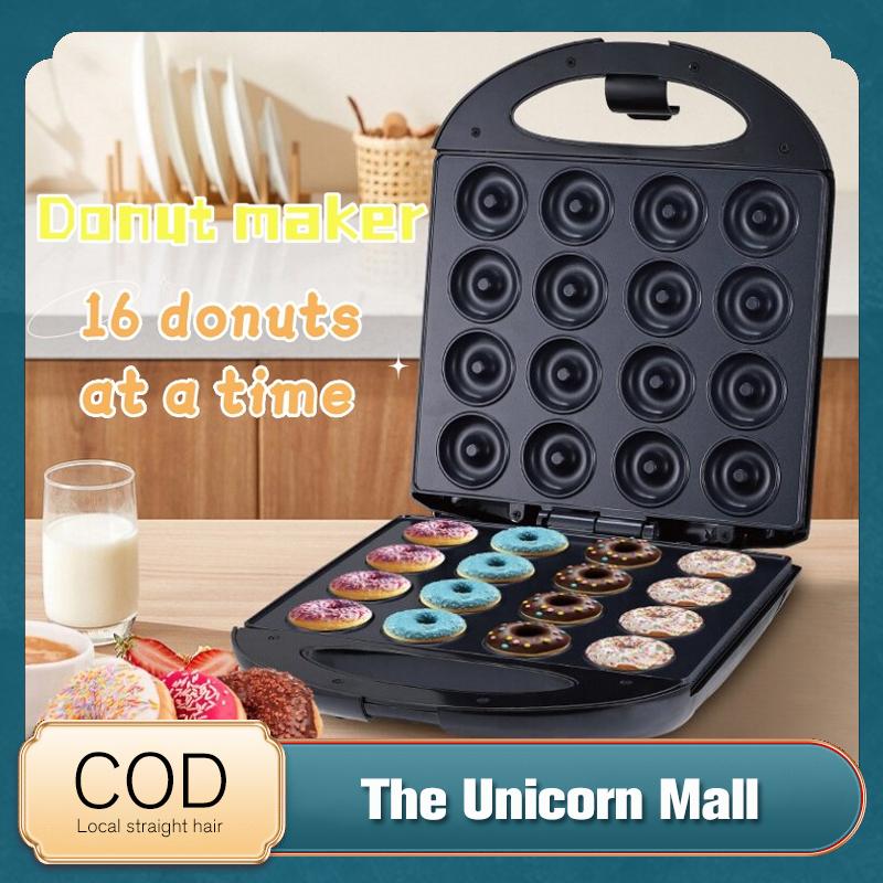 Donut Maker Machine Double Sided Heating Doughnut Maker Breakfast ...