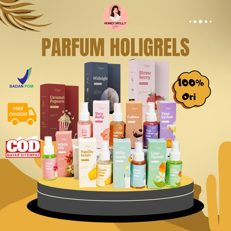 Parfum Bodymist Holigrels Original BPOM, Parfum Popcorn Meyden, - Shop ...