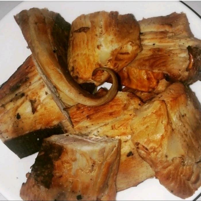 Jual ikan pari asap premium | iwak pe daging Seafood Frozen - 250gr ...