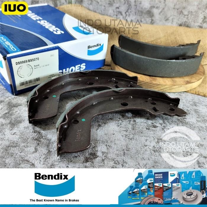 Jual Kampas Rem Belakang Swift BENDIX Brake Shoe DS 9969 BS 5070 ...