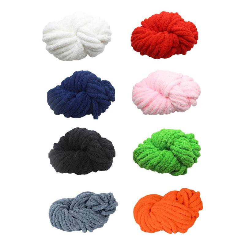 Chunky Yarn Hand Knitting DIY Hand Knit Yarn for Pillow Rug Making ...