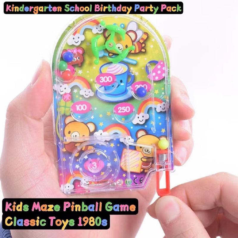 Kids Maze Pinball Game Classic Toys 1980s 1pc Mainan Klasik Pinball ...