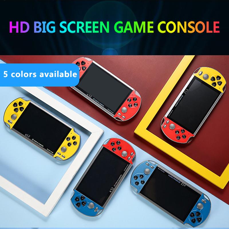 X12 Console 5.1 inch Portable Retro Video Game Console Handheld ...