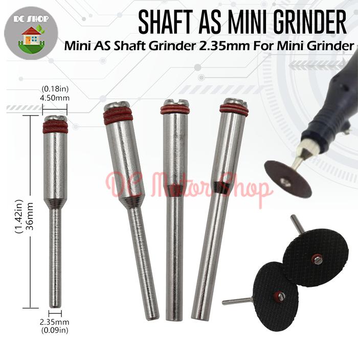 Jual Shaft Tangkai AS Batang 2mm Mini Grinder Grinda Disc Holder ...