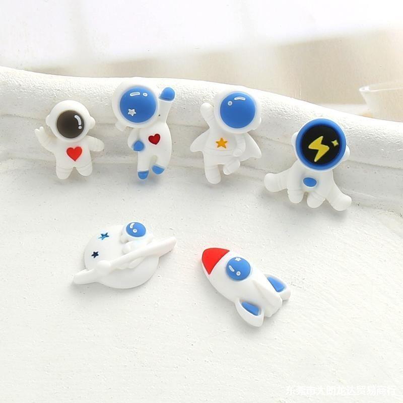 Aksesori Resin Angkasawan, Pelekat Tiga Dimensi 3D, Kertas Boleh ...