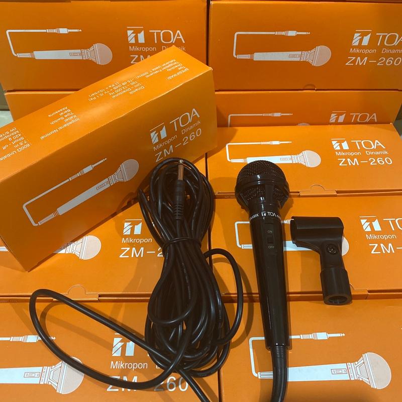 Mic Kabel TOA ZM-260 ORIGINAL Mircophone Toa Garansi resmi TOA - Shop ...