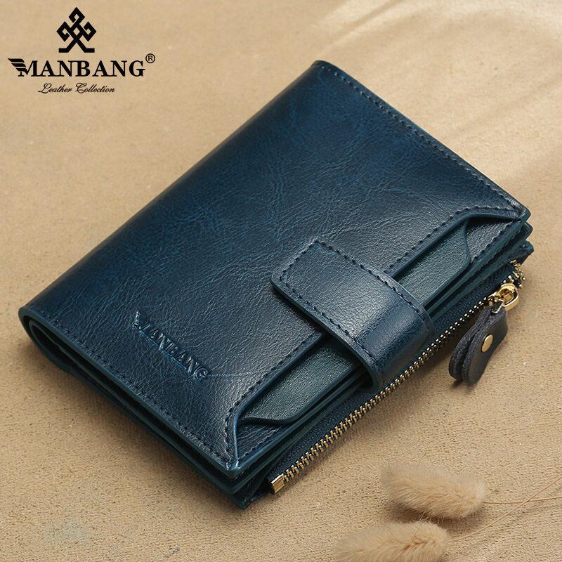 Dompet Wanita, Jenama ManBang, Kulit Kulit Lembu Tulen, 14Slot - TikTok ...