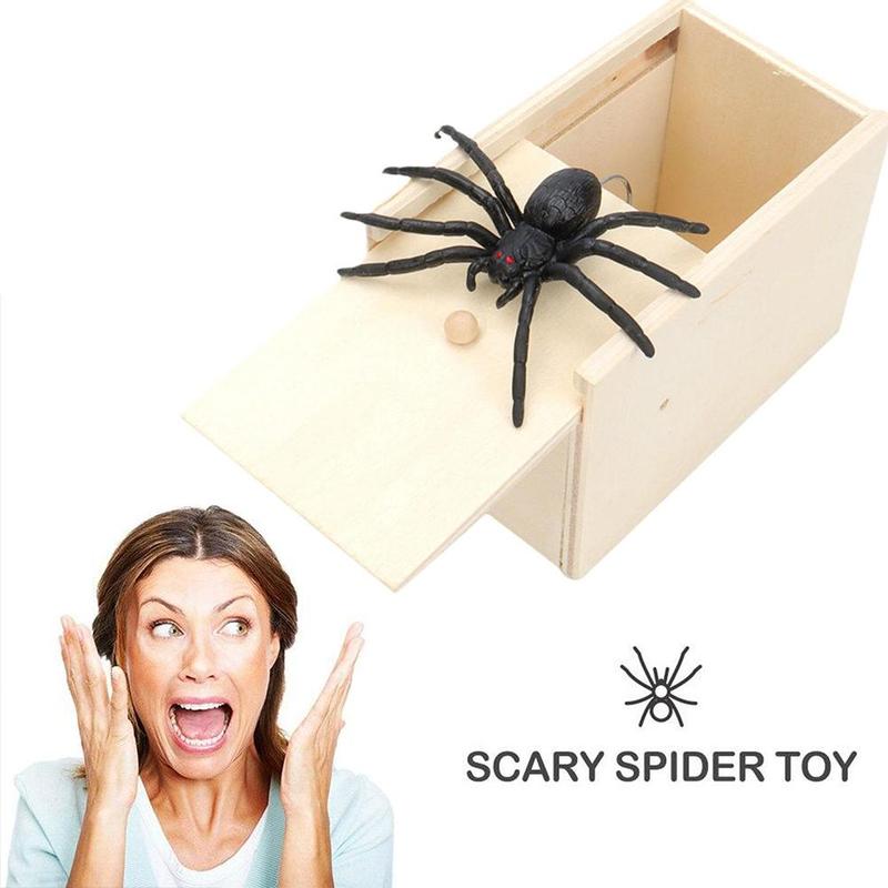 Spider Scare Box Creative Trick Toy Drawer-style Spider Scar - TikTok ...