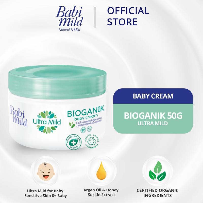 Babi Mild ULTRA MILD BIOGANIK Baby Cream 50g - Natural N' Mild - TikTok ...