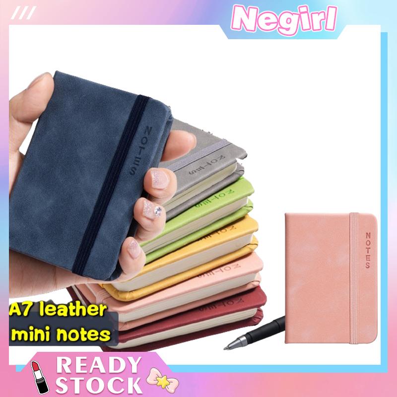 Pocket Notebook A7 Hardcover Mini Notebook Thick Lined Paper - TikTok ...