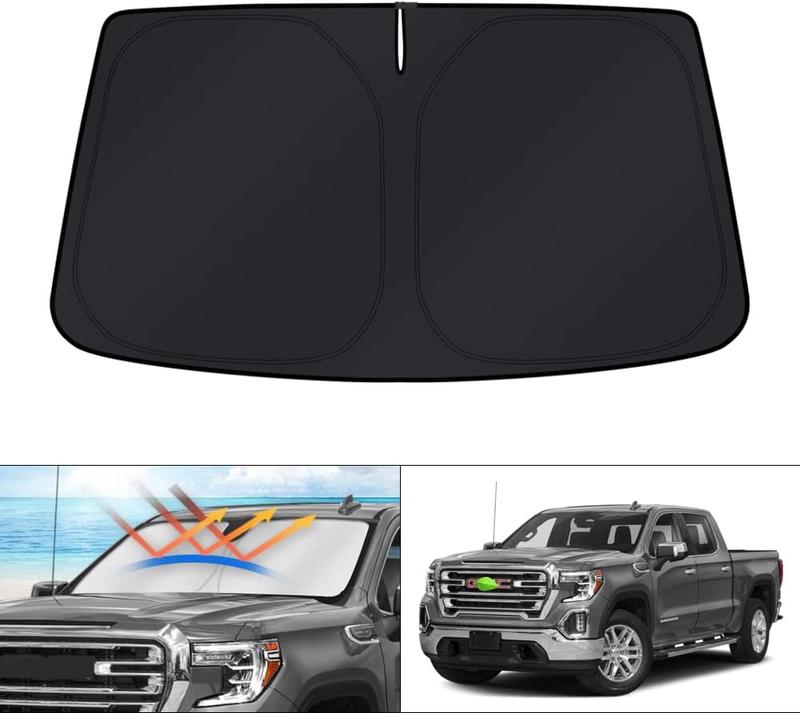 Canvcle Custom Fit Windshield Sun Shade for 2019-2024 2025 GMC - TikTok ...