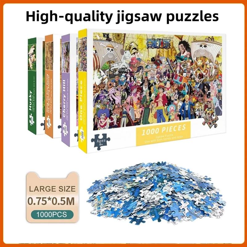 Jigsaw Puzzles 1000 Pieces High Definition Anime Puzzle for Adults ...
