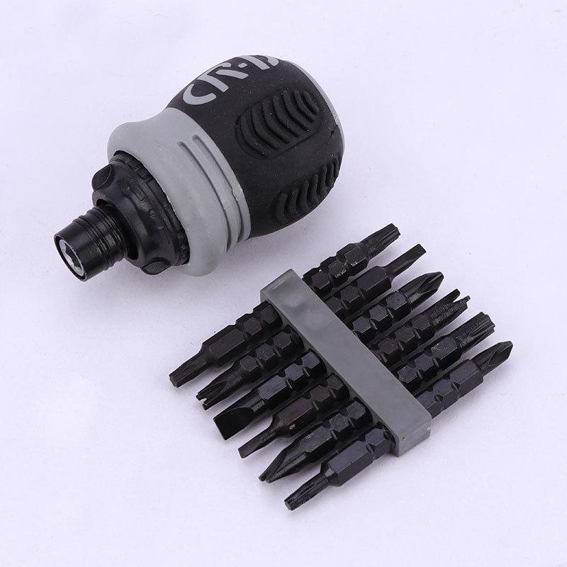 Set Pemutar Skru Ratchet, [13 Dalam 1, Reka Bentuk Boleh Laras ...