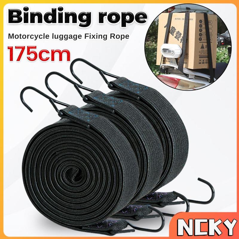 1.75m Elastics Rope with Hooks For Motorcycle Bike Luggage Rack ...