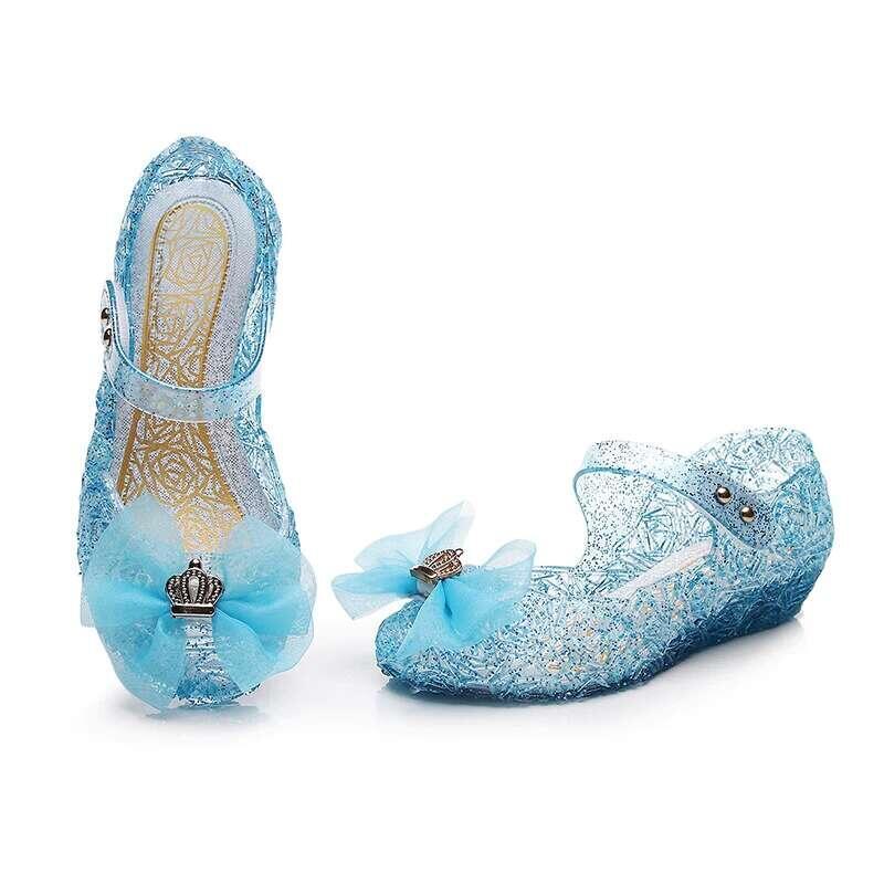 Children's Bow Shiny Princess Sandals for Girls Kids Christmas - TikTok ...