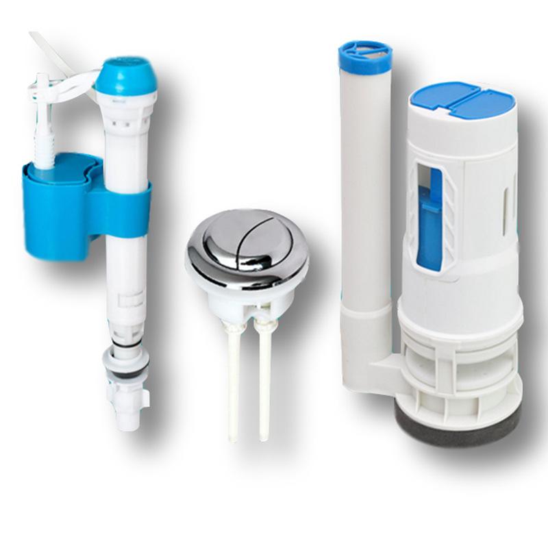 Set Fittings for Toilet Flush Toilet Inlet Drain Valve Toile - TikTok ...