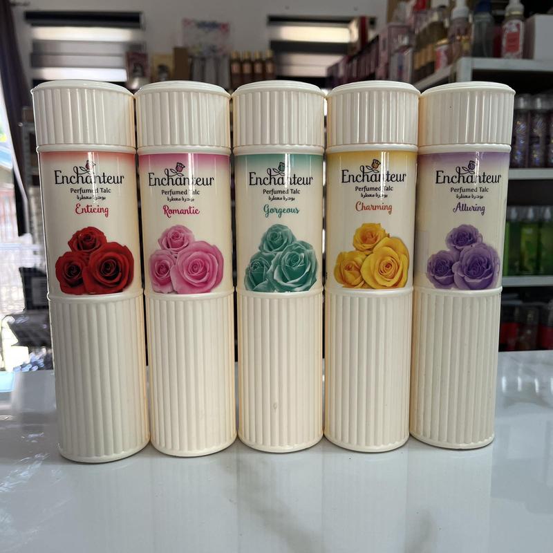 Enchanteur Talc Perfumed Powder Scented Face powder from UAE - TikTok ...