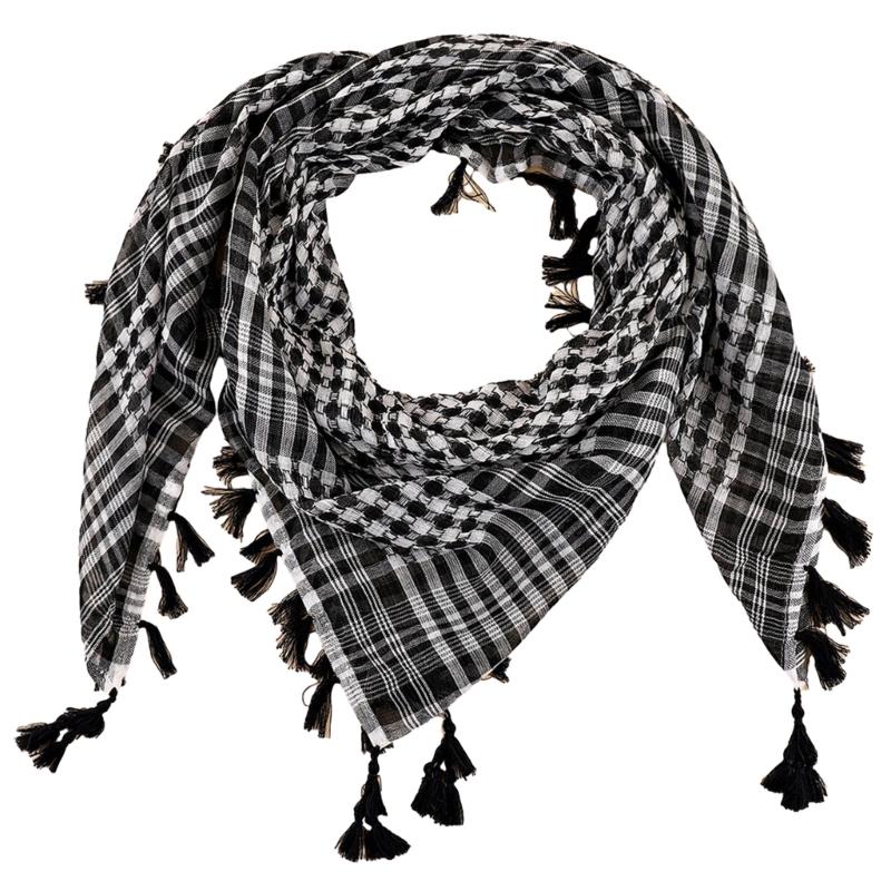 Ethnic Keffiyeh Head Scarf Shemagh Scarf Arabian Head Cove - TikTok ...
