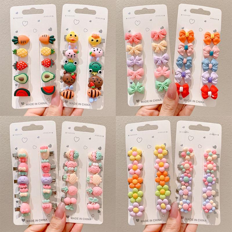 Set Jepit Rambut, Rekaan Bunga Comel, Aksesori Rambut Poni Kanak-kanak ...