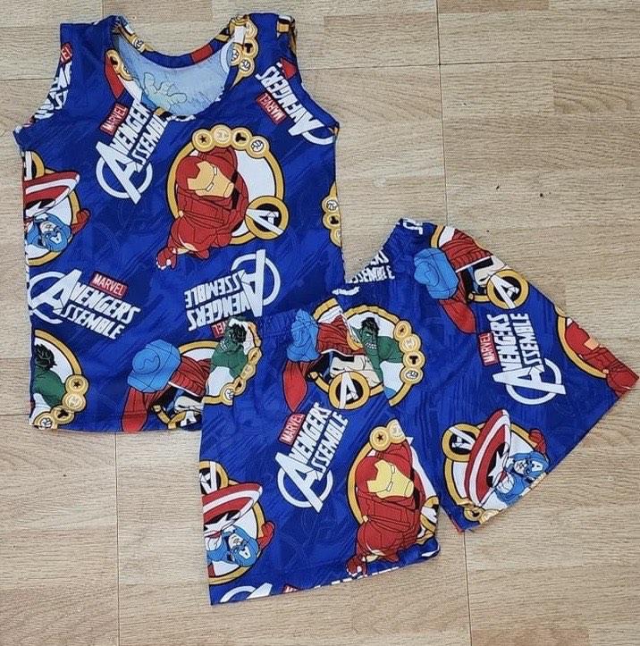No Brand-Bundle of 3pcs Pair Short-Sando for Boy - TikTok Shop Philippines