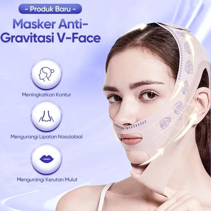 Perban Pelangsing Wajah Masker Alat Kecantikan Tidur Pembentuk Wajah ...