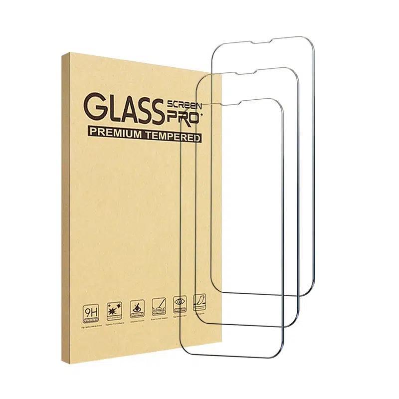 HD Tempered Glass Cellphone Screen Protector Kit, Anti-scratch ...
