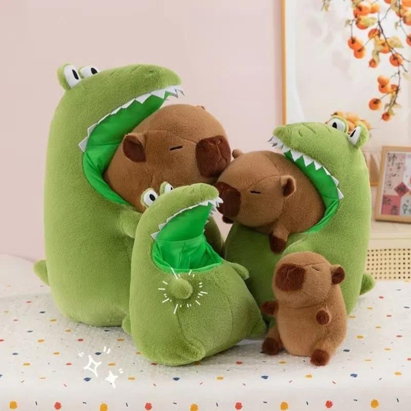 Kawaii Capybara Plush Doll Cute Soft Cartoon Anime Toy Detachable ...