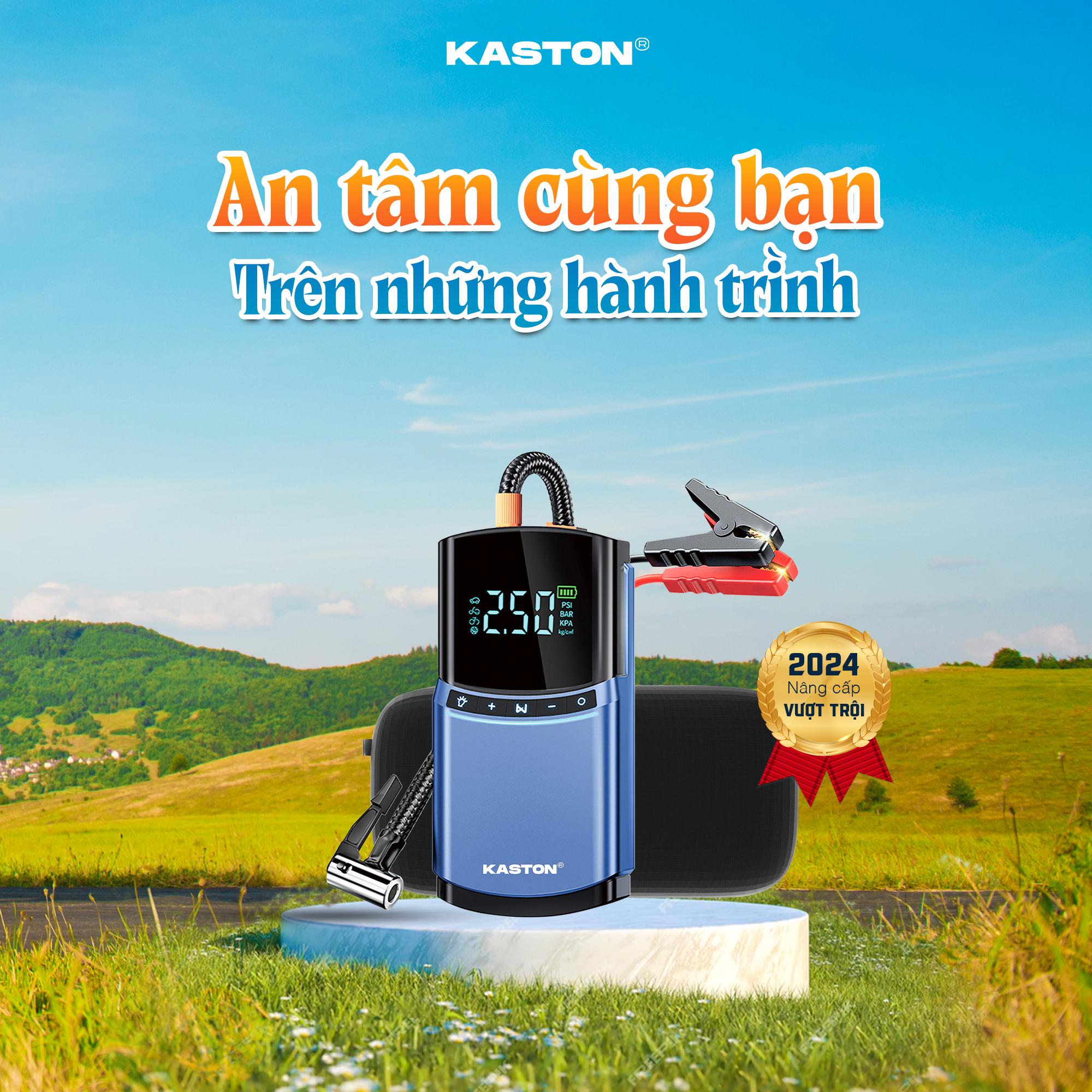 MÁY BƠM LỐP KÍCH BÌNH 4 IN 1 KASTON - Kaston Việt Nam