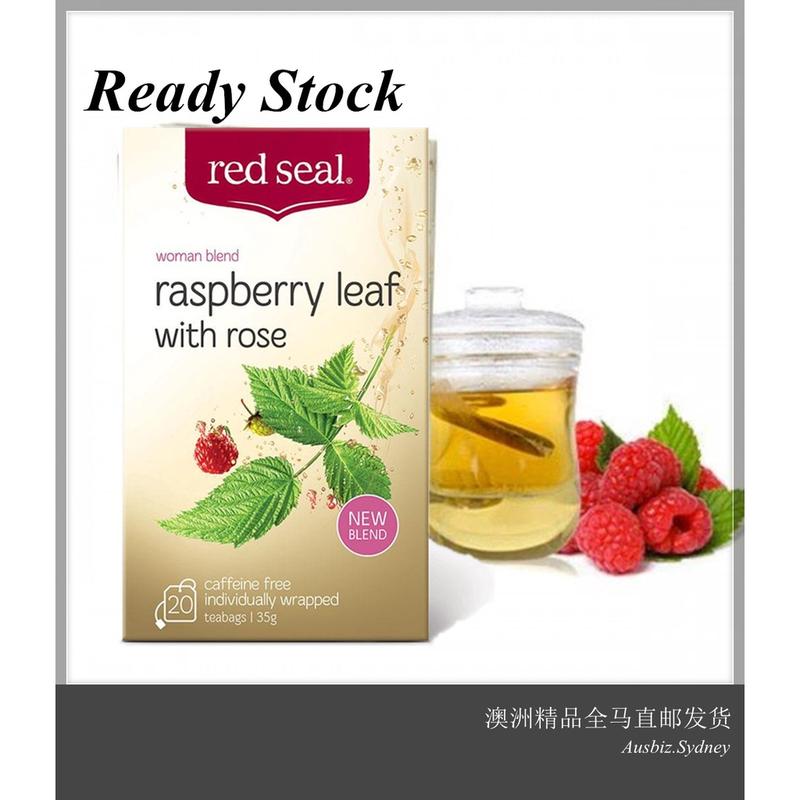 [Ready Stock EXP: 04/2027] Red Seal Raspberry Leaf Tea 20 teabags ...