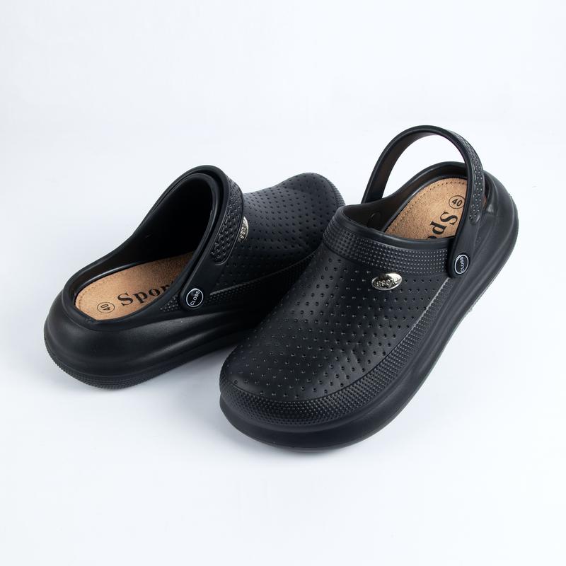 【LUCKY7】Men's Breathable Beach Clogs Slip-On Sandals - Soft-Soled ...