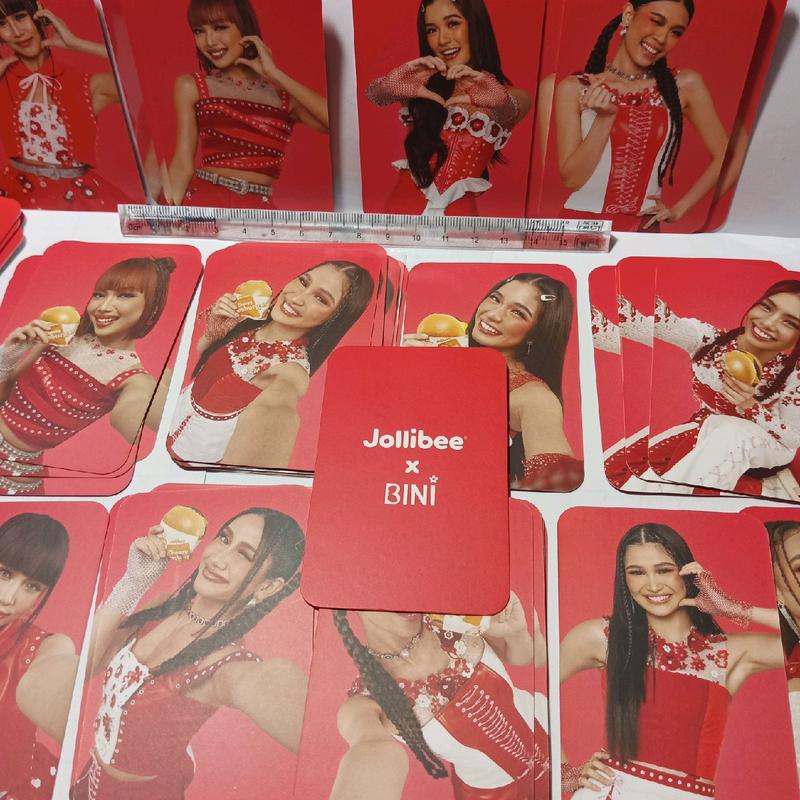 [On hand] Jollibini Photo card Bini PC from Jollibee (unsealed - TikTok Shop Philippines