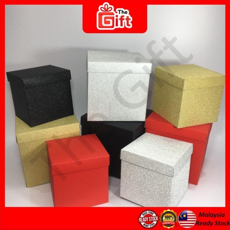 The Gift Gift Box DIY Box Kotak Hadiah Kotak Cenderahati Square ...