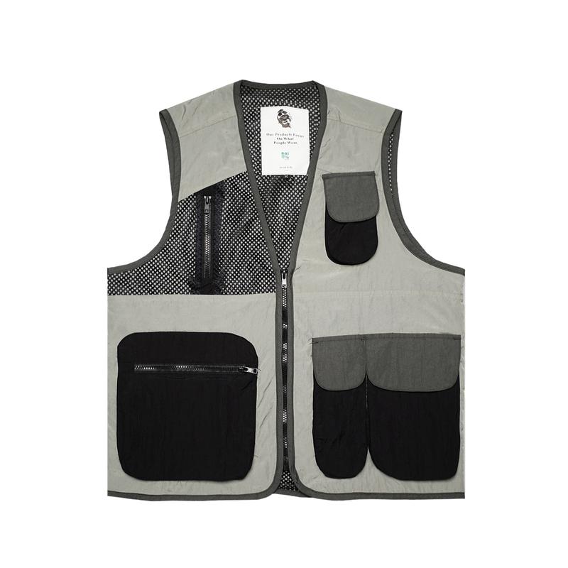 Russ Vest Parasut Halls Olive - Shop | Tokopedia